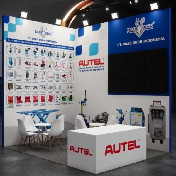 Jasa Sewa Backdrop Stand Booth Event